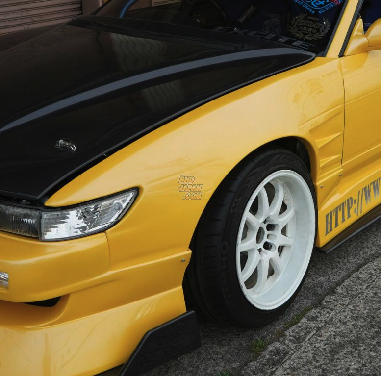 Origin Labo. Front Wide Fender Set +40mm Twin Duct - Silvia S13 PS13 ...