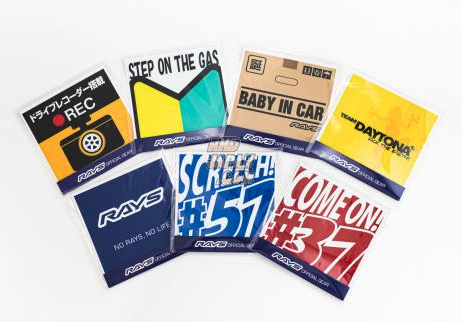 Rays Official Gear Sticker 2023 Model - Team Daytona - RHDJapan