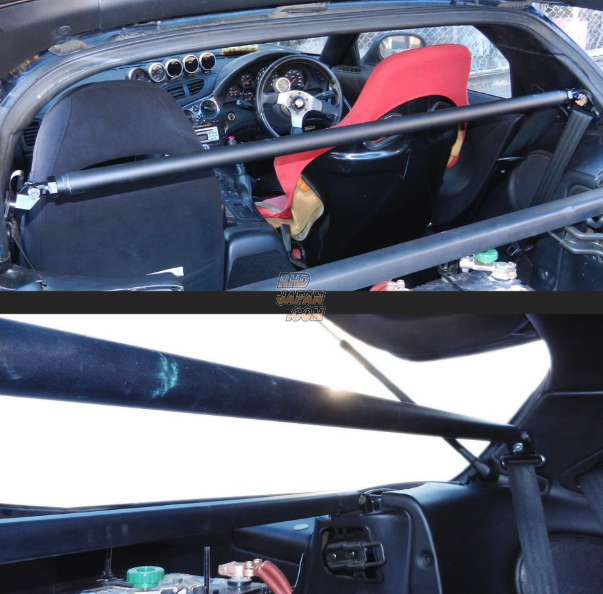 Largus Adjustable Rear Pillar Bar - RX-7 FD3S - RHDJapan