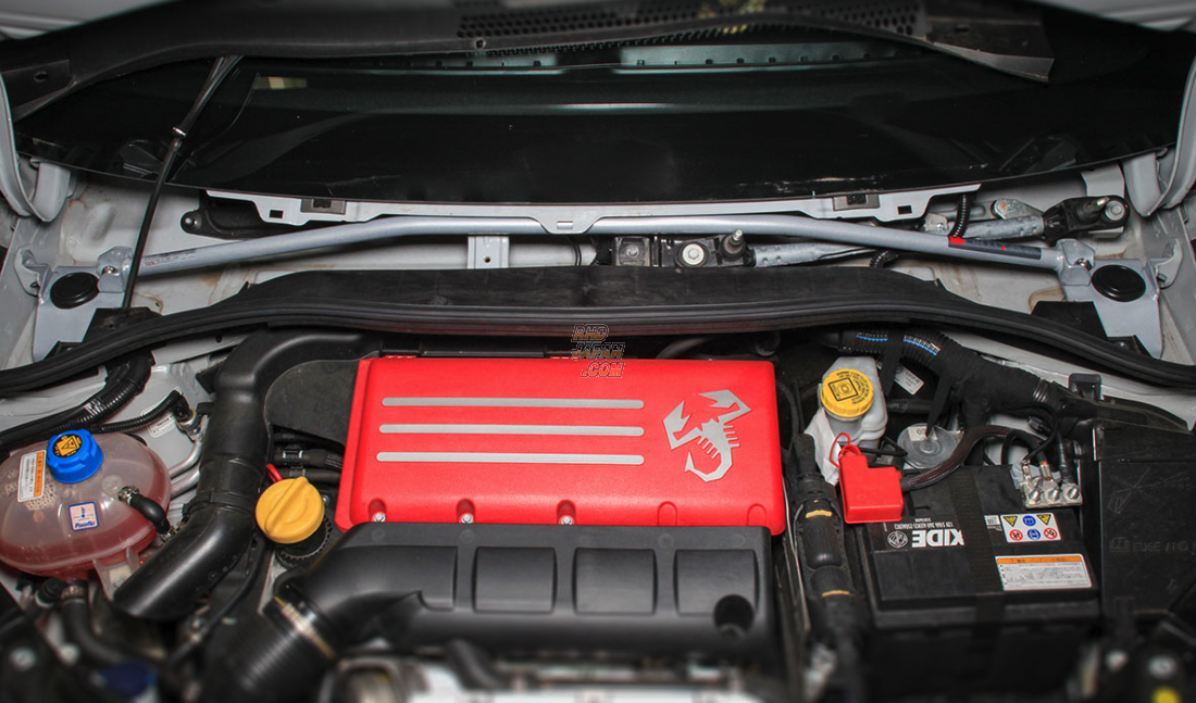 Okuyama Carbing Front Steel Strut Tower Bar Type D - Abarth 500 312141 ...