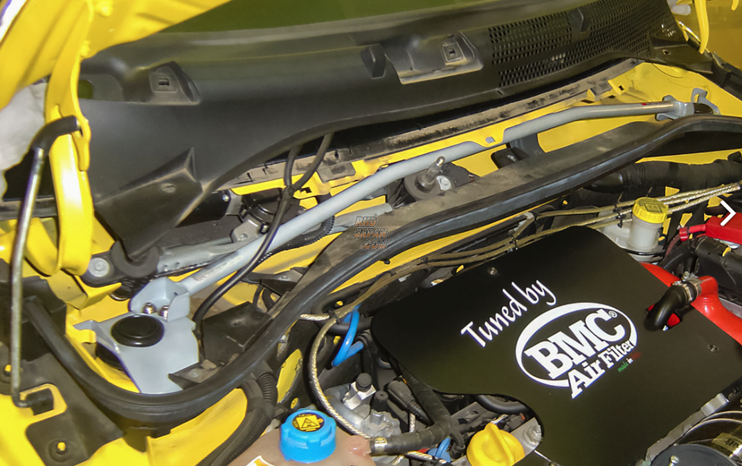 Okuyama Carbing Front Steel Strut Tower Bar Type D - Abarth 500 312141 ...