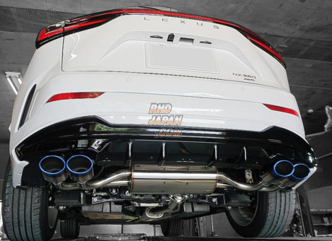 Exart One Series Mild Sound Exhaust Muffler TRD Rear Diffuser Stainless ...