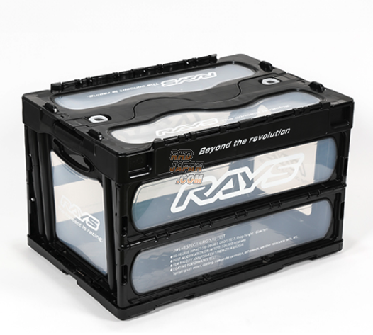 Rays Official Folding Container Box 24S - 50L Clear - RHDJapan