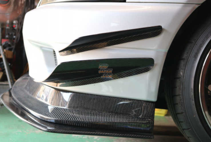 Custom Sports Mandy Front Spoiler Carbon - Skyline GT-R BCNR33 - RHDJapan