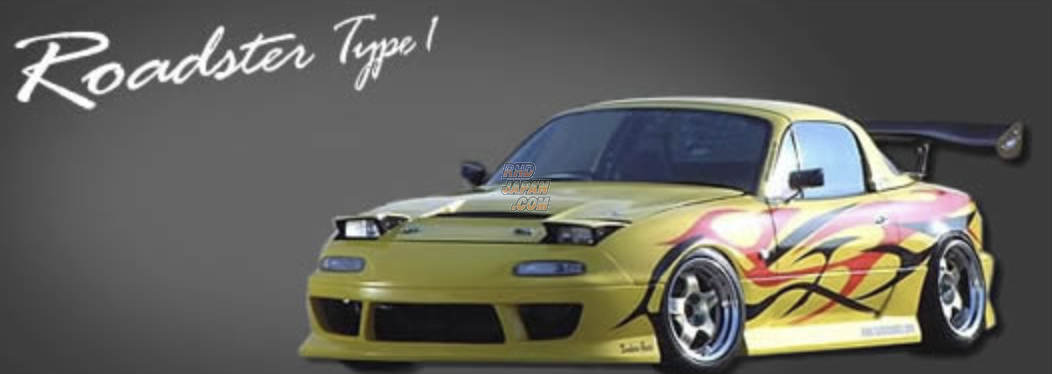 ARIOS Blister Wide Fender Rear Set FRP - Roadster NA6CE NA8C - RHDJapan