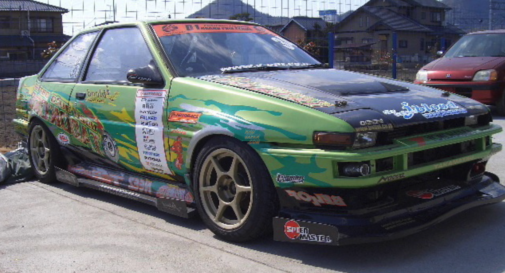 J-Blood Rear Blister Fender Set - Trueno AE86 2-Door Coupe - RHDJapan