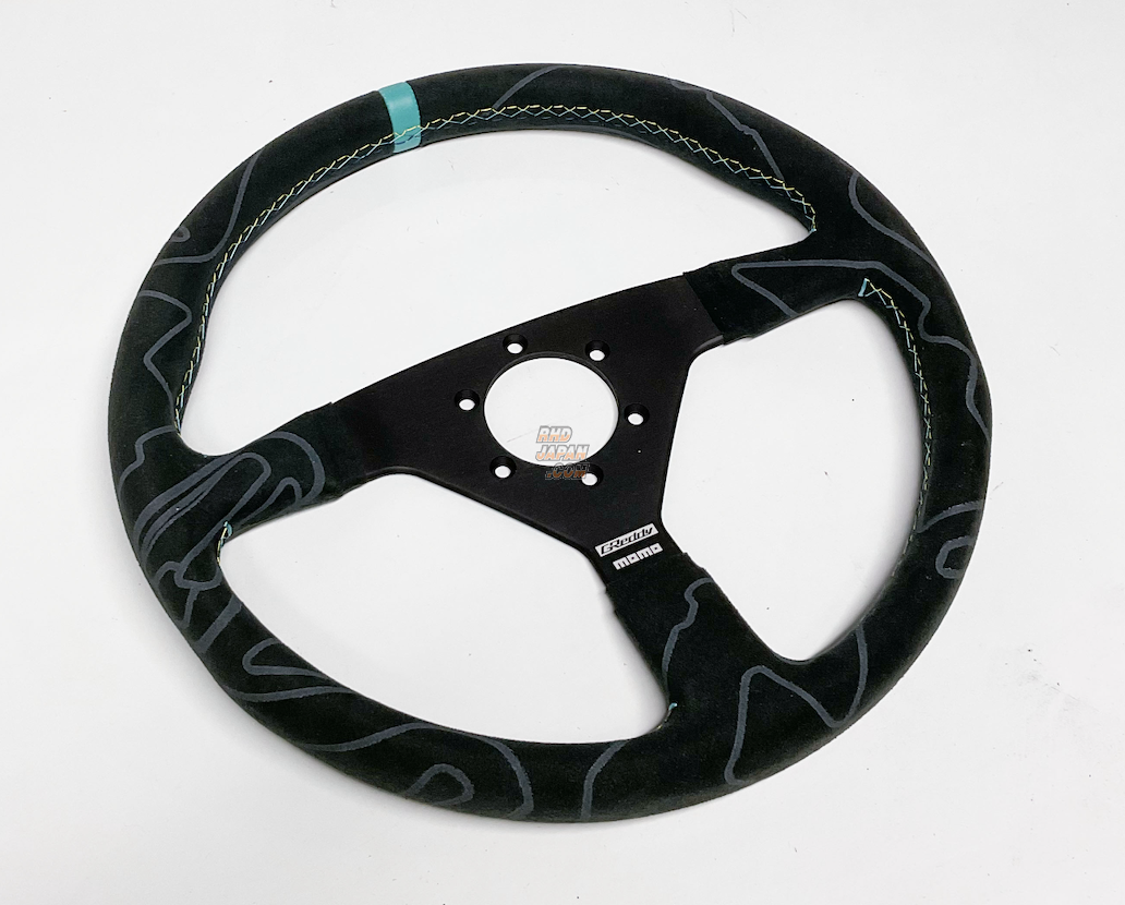 Trust Greddy X Momo Collaboration Steering Wheel - Suede Type Limited Edition Serial #227/400 ...