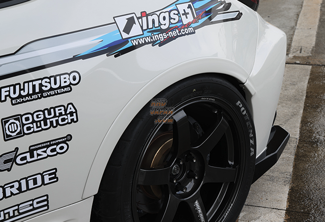 Ings N-SPEC Rear Fender Arch Cover Set - BRZ ZD8 GR86 ZN8 - RHDJapan