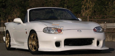 Nopro GT Spec Type N Front Bumper Spoiler - Roadster NB6C NB8C Zenki ...