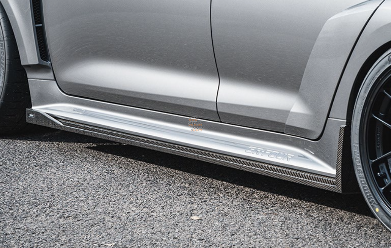 Sard GT1 Performance Aero Side Step Set FRP Flat Black - GR Corolla ...