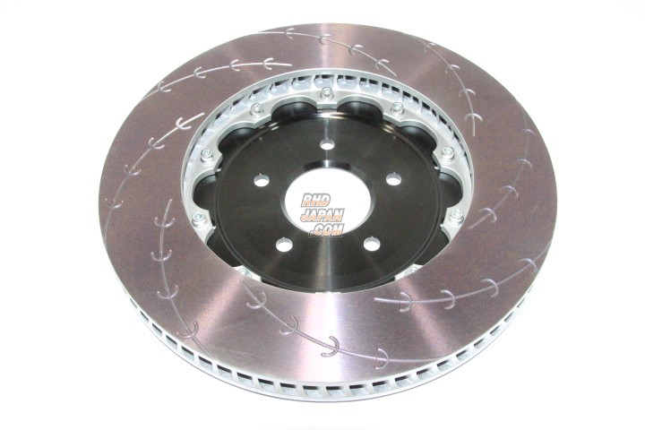 Endless Racing E-Slit 2pc Brake Rotor Front Option Black Alumite Left ...