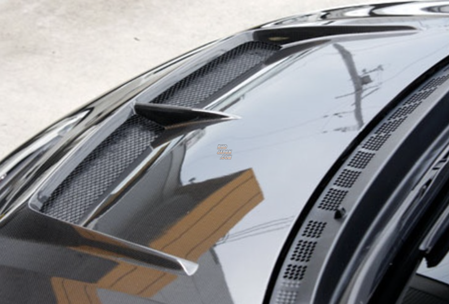 J's Racing Aero Bonnet Type-S Option Parts Aluminum Net - Civic FD2 ...