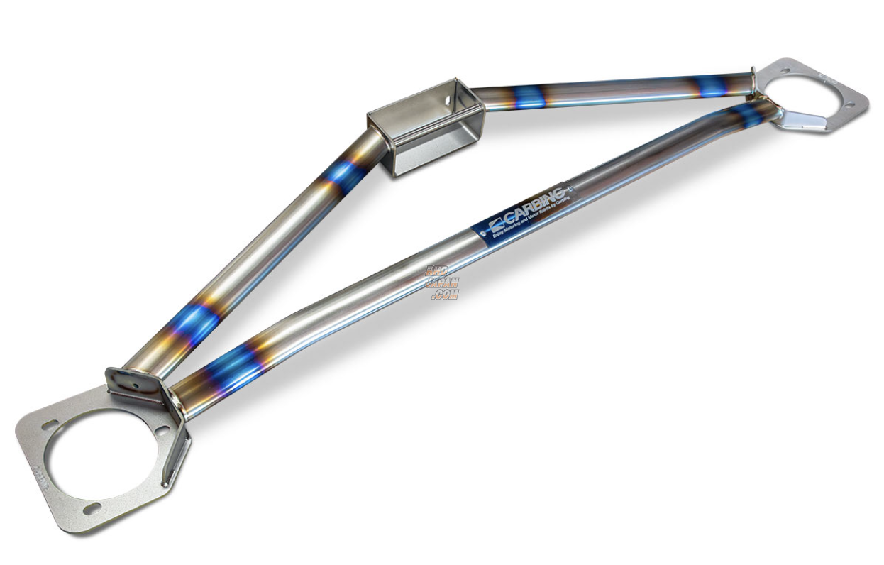 Okuyama Carbing Front Titanium Strut Tower Bar Type II - AE86 - RHDJapan