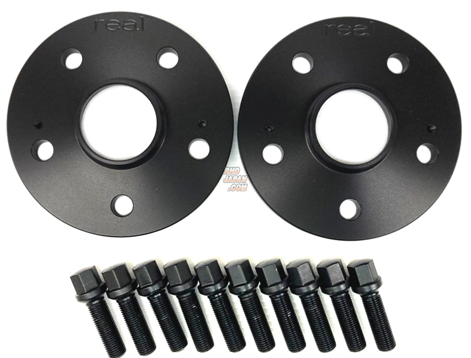 Attain KSP REAL Plate Spacer & Long Wheel Bolt Silver 14mm Wheel Bolt ...