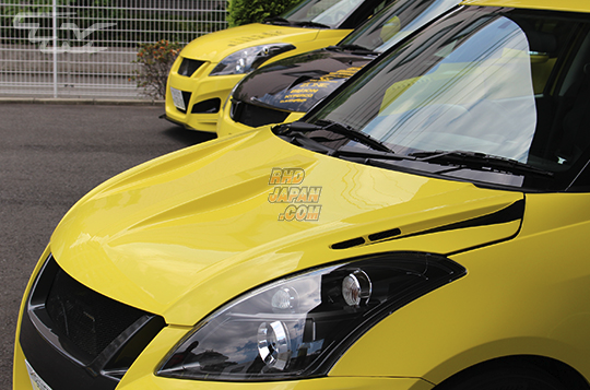 TM Square TM Bonnet Hood FRP - Swift Sport ZC32S - RHDJapan
