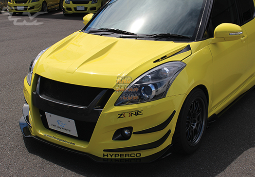 TM Square TM Bonnet Hood FRP - Swift Sport ZC32S - RHDJapan