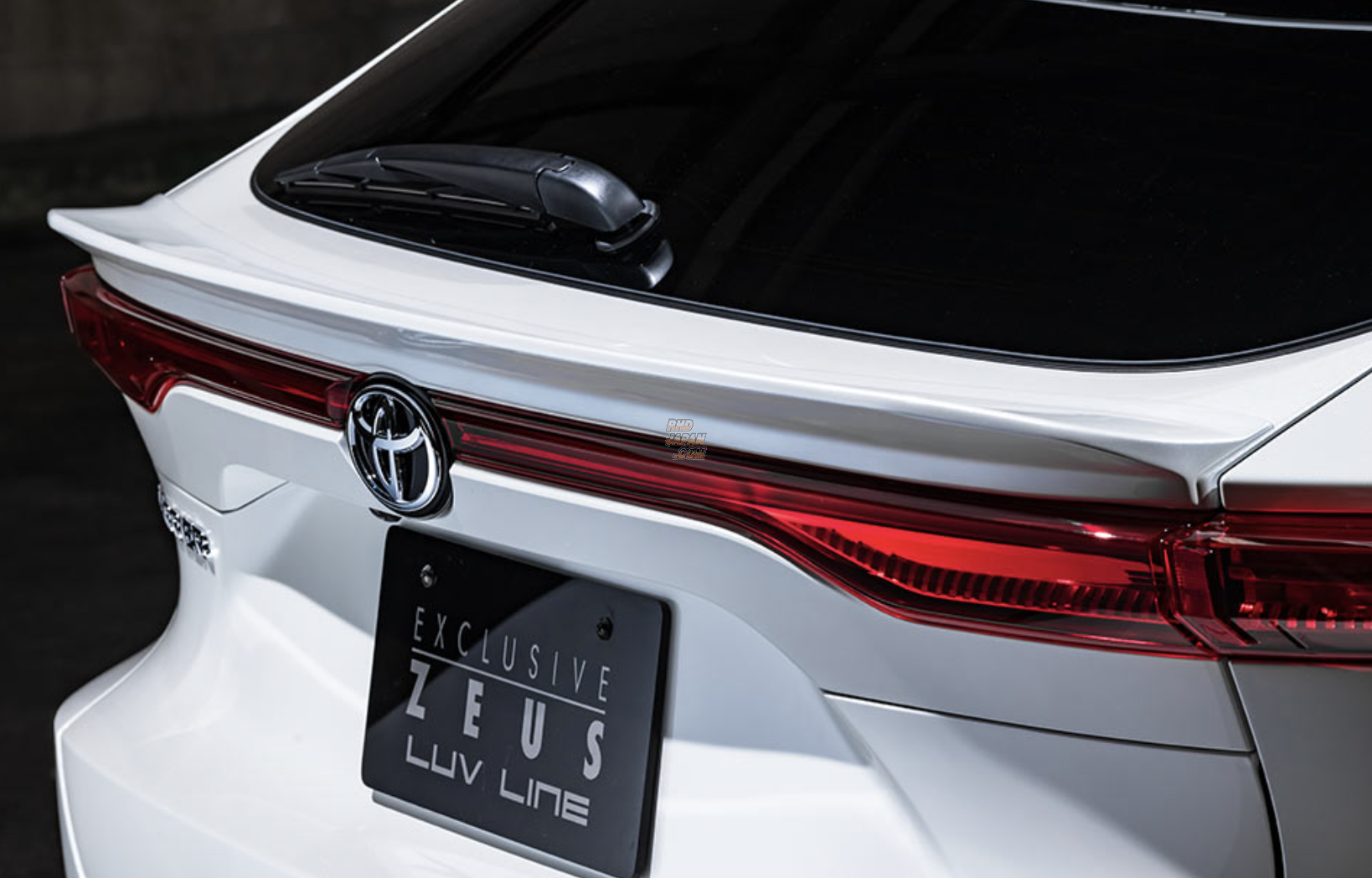 M'z Speed LUV Line Exclusive Zeus Rear Gate Spoiler ABS Unpainted ...