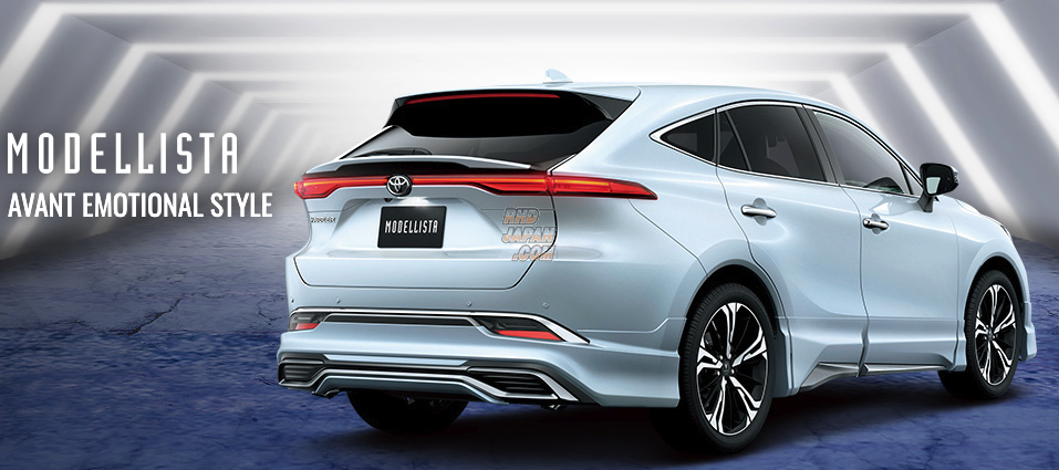 Modellista Back Door Spoiler Unpainted - Harrier MXUA80 MXUA85 Harrier ...