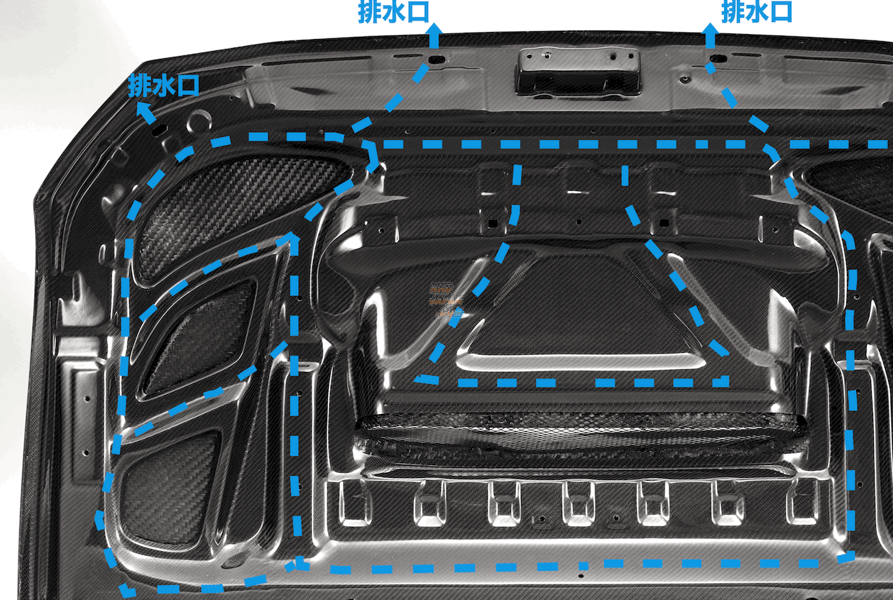 Kondo Engineering Takumi Project Aero Bonnet Kiwami Spec Version II - Levorg VM4 VMG WRX STi VAB ...