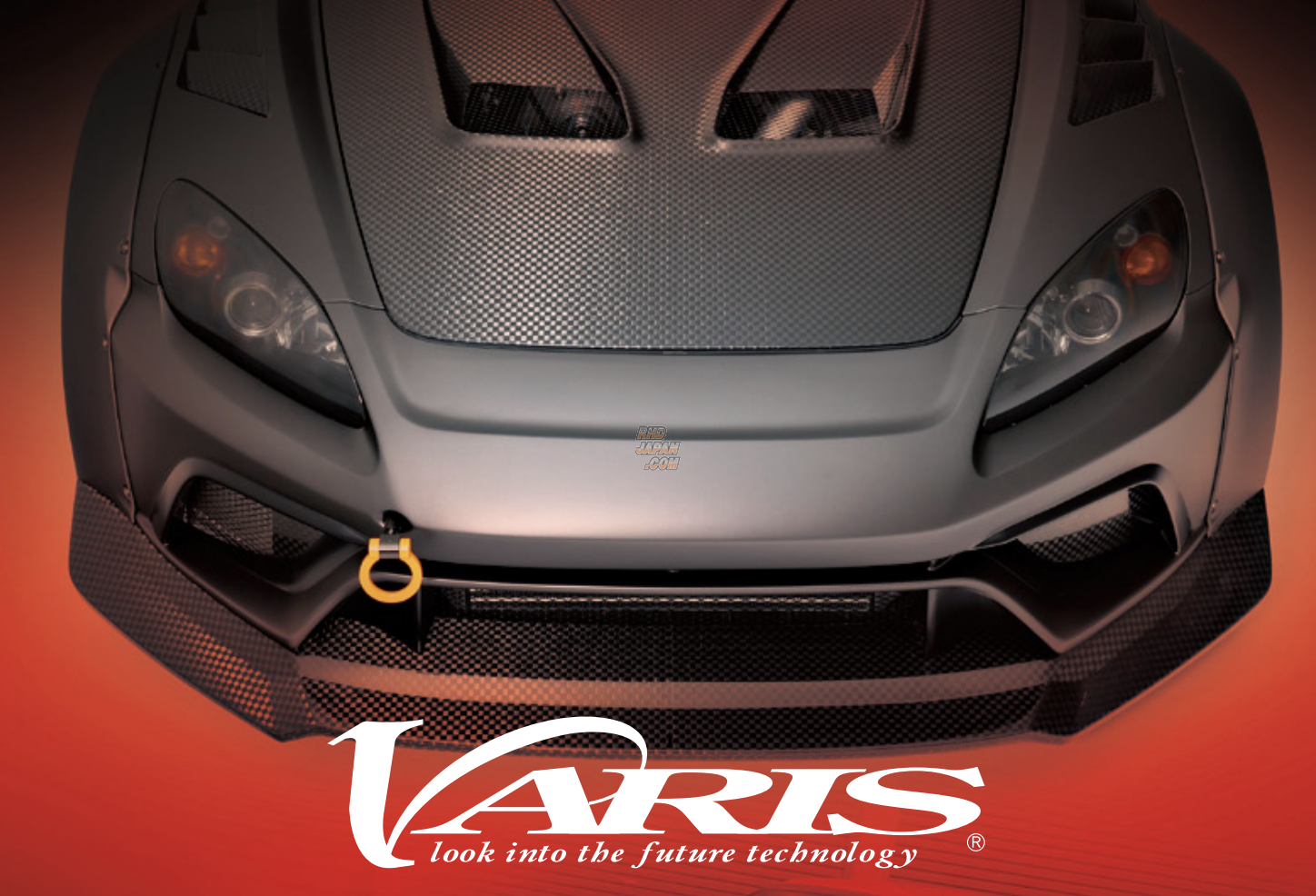 Varis Arising-II Semi-Wide Version Front Bumper with Under Lip Spoiler ...