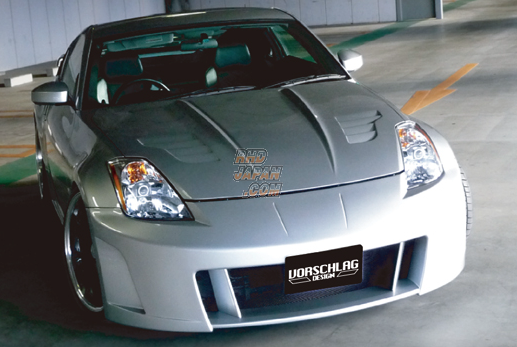 Vorschlag Design Front Bumper Spoiler Version 1 - Fairlady Z Z33 - RHDJapan