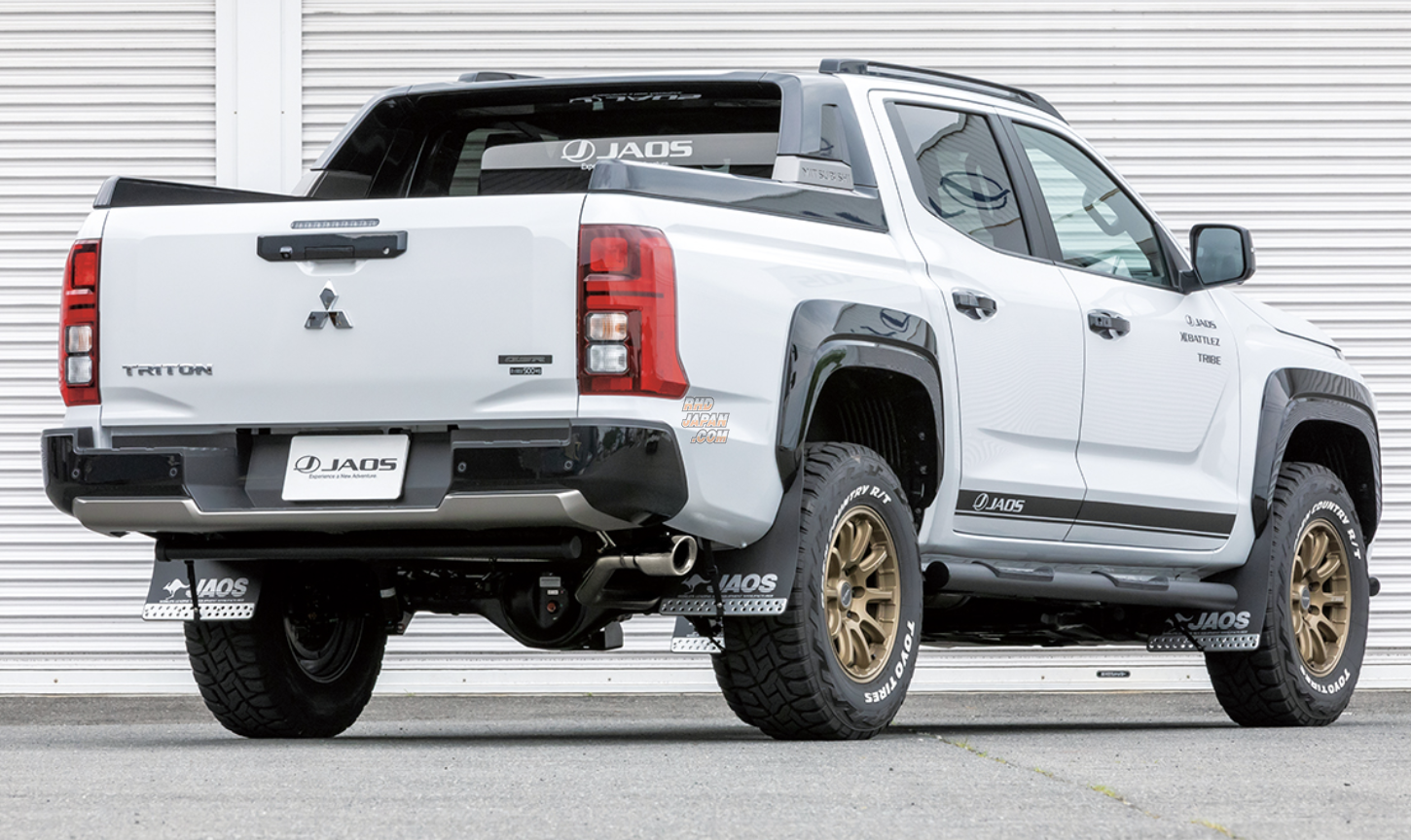 JAOS Battlez Muffler Exhaust Type ZS-S - Triton LC2T - RHDJapan