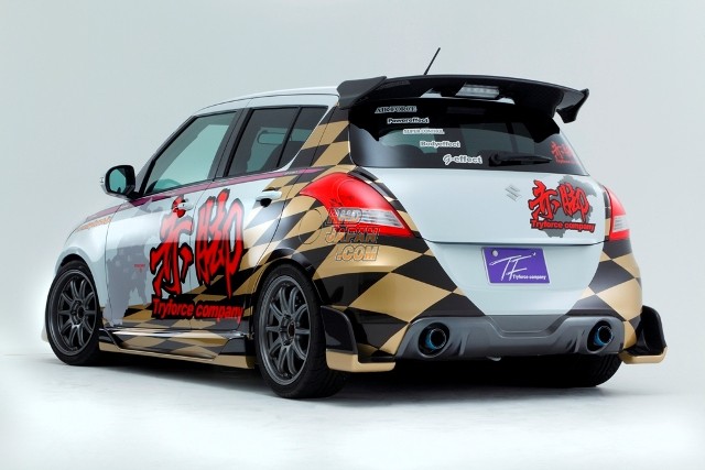 Tryforce Rear Wing Spoiler FRP - Swift Sport ZC32S ZC72 - RHDJapan