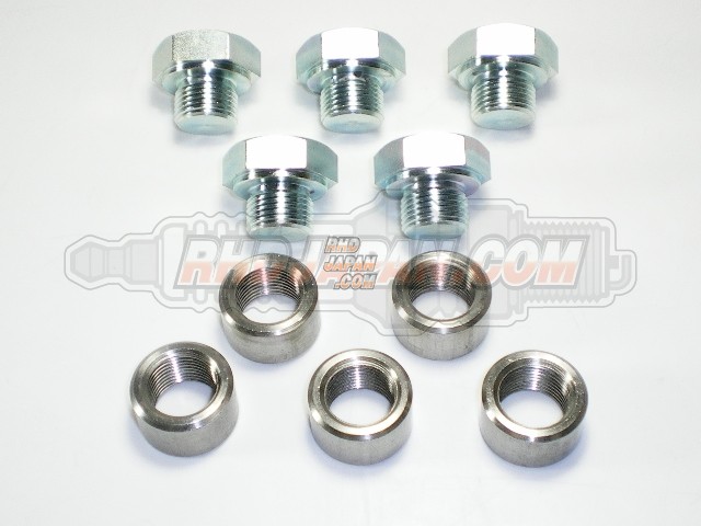 HKS Air Fuel Knock Amp Replacement Parts - O2 Sensor Boss and Bolt Set ...