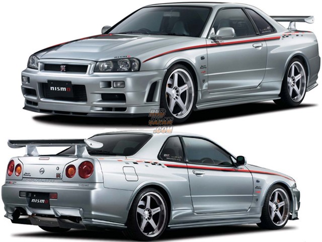 Nismo S-Tune Aero Body Kit Rear Side Under Spoiler Set - BNR34 - RHDJapan