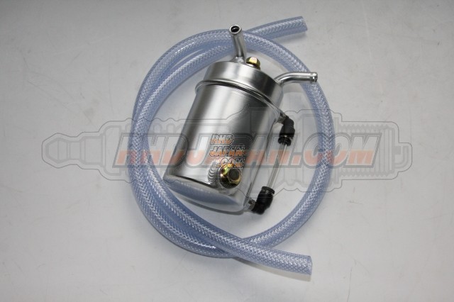 Okuyama Carbing Oil Catch Tank 0.6L - 60 Degree Piping 15mm - RHDJapan