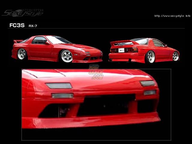 Sexy Style Front Lip Spoiler FC3S - RHDJapan