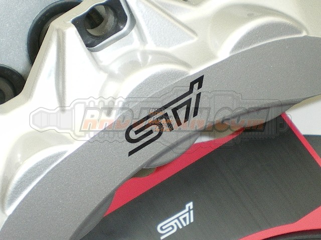 STI 6-Pot Full Brake Set Front Calipers Rotors Pads Lines - Impreza WRX ...