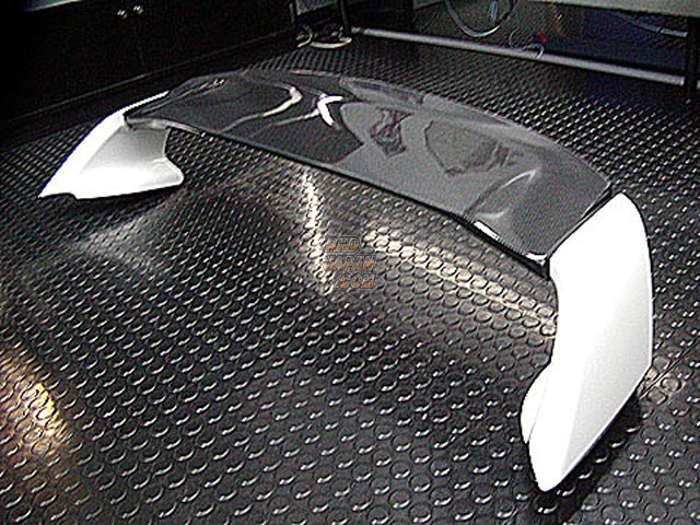 Feel's 3D Center Wing Spoiler Carbon Twill Weave - Civic Type-R FD2 ...