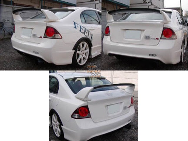 Feel's Lightweight Trunk Lid Carbon Fiber Twill Weave - Civic Type-R ...