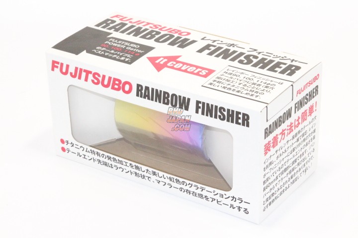 Fujitsubo Rainbow Finisher Muffler Exhaust - 100mm x 191mm - RHDJapan