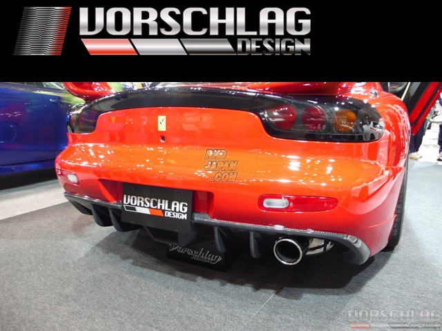 Vorschlag Design Desire Rear Bumper Spoiler with Carbon Under - RX-7 ...