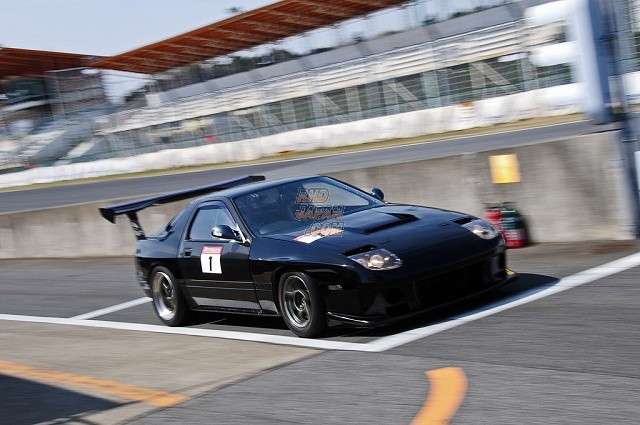 Garage Kagotani FRP Bonnet Hood - FC3S RX-7 - RHDJapan