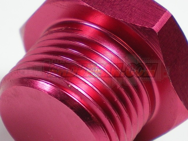 MoonFace Lightweight Oil Filler Bolt Type-4 Red - M18 X P1.50 - RHDJapan