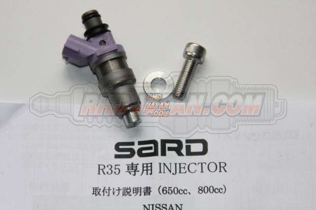 Sard Fuel Injector Set - 800cc Nissan GT-R R35 - RHDJapan