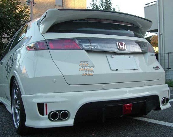 Feel's Rear Wing Spoiler FRP - Civic Type-R FN2 Euro - RHDJapan