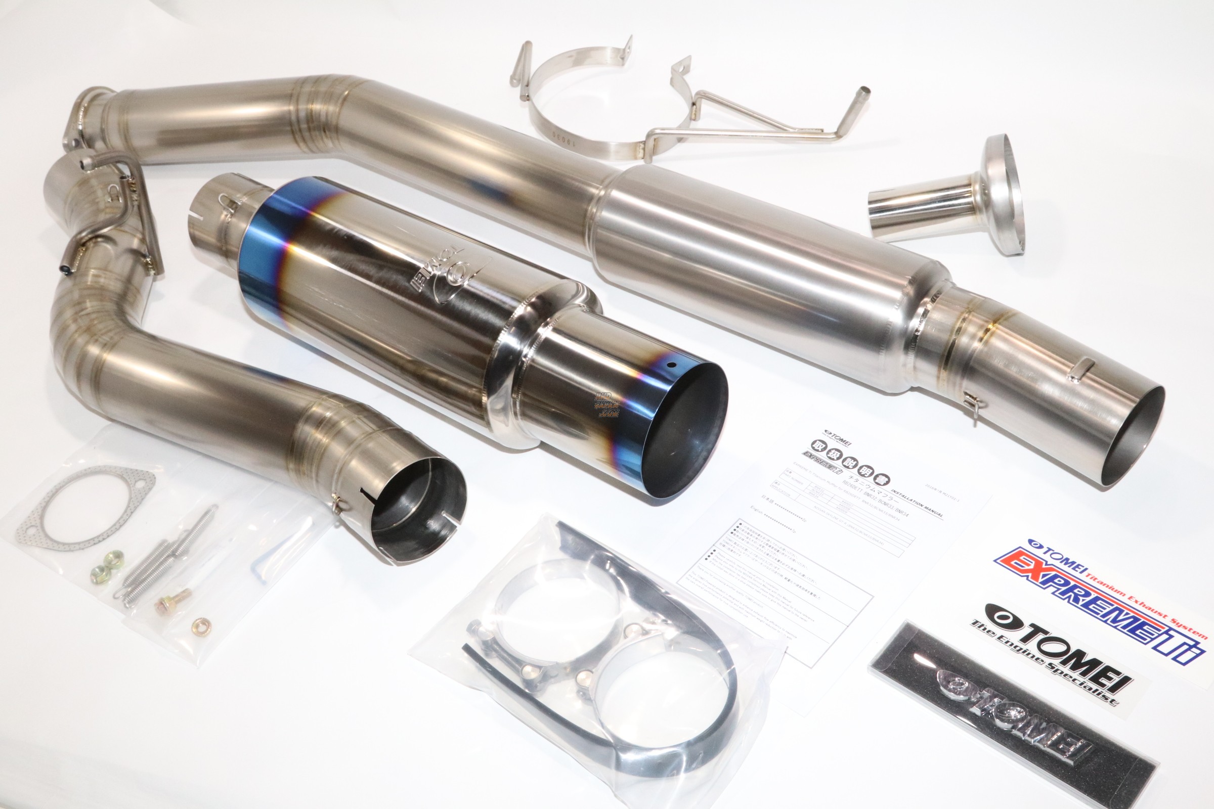 Tomei Expreme Ti Titanium Muffler Exhaust - BCNR33 - RHDJapan