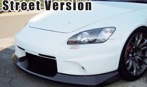 Voltex Street Version Front Bumper With Carbon Under Spoiler - S2000 ...