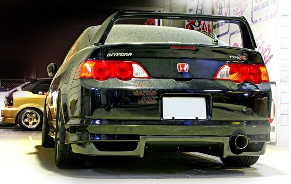 M&M Honda Rear Under Diffuser Type 2 Full Carbon - Integra DC5 - RHDJapan