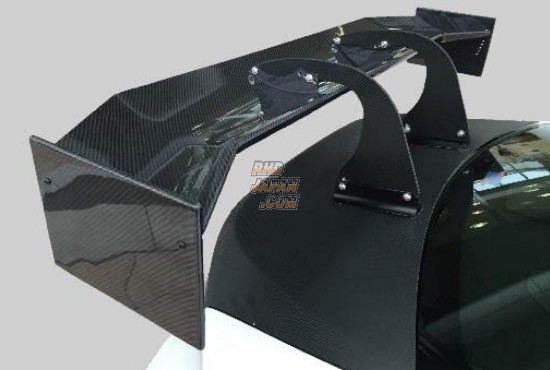 Sard GT Wing 014 With Swan Neck Stay - 1500mm Plain Carbon - RHDJapan