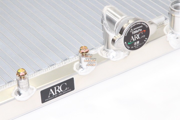 ARC Brazing Aluminum Super Micro Conditioner Series Radiator - S2000 AP1 AP2 - RHDJapan