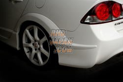 M&M Honda Rear Wide Fender Set Type MR - Civic Type-R FD2 - RHDJapan