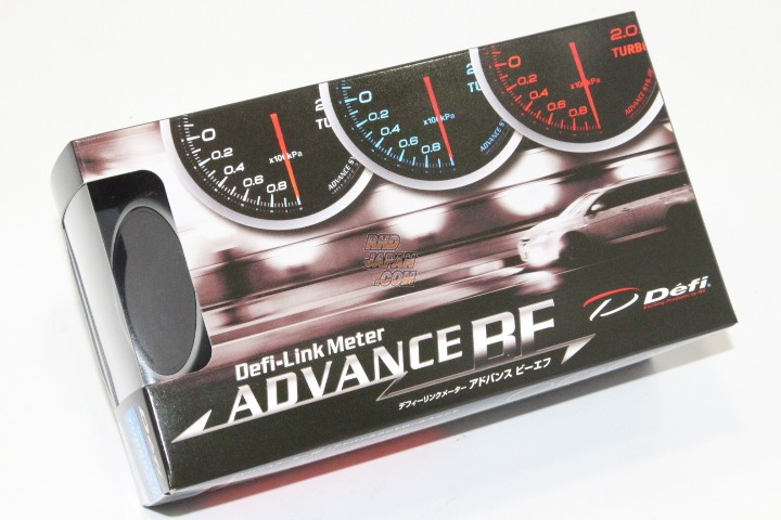 Defi Advance BF Turbo Gauge Boost Meter - Amber Red 3.0Bar - RHDJapan