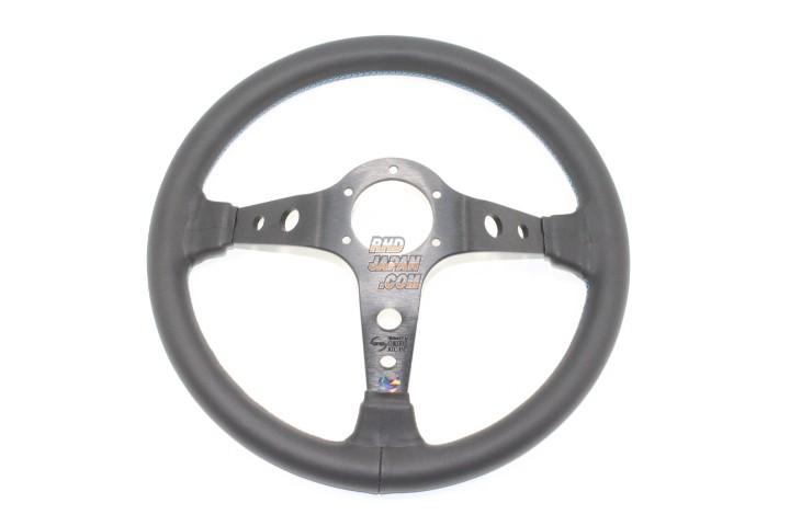 KEY`S Racing Steering Wheel Deep Type - 330mm Leather - RHDJapan
