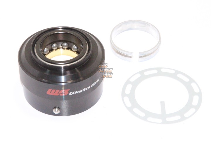 Works Bell Rapfix II Quick Release Socket - Silver - RHDJapan