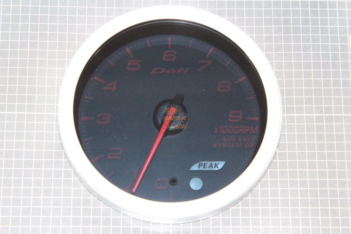 Defi Link Advance BF Tachometer Gauge 9000RPM 80mm - Red - RHDJapan